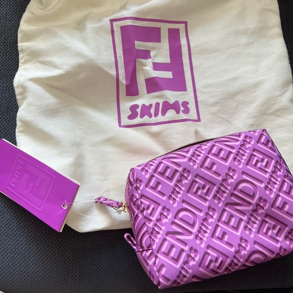 SKIMS | Bags | Skims X Fendi Collab Small Toiletry Pouch | Poshmark
